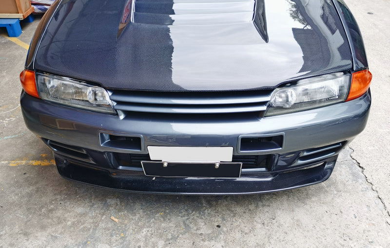 Nissan Skyline R32 GTR JUN Style Front Lip (Carbon Fiber) – Boosted Kiwi