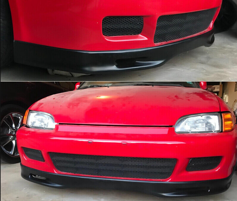 Honda Civic EG Spoon Style Front Lip - Plastic – Boosted Kiwi