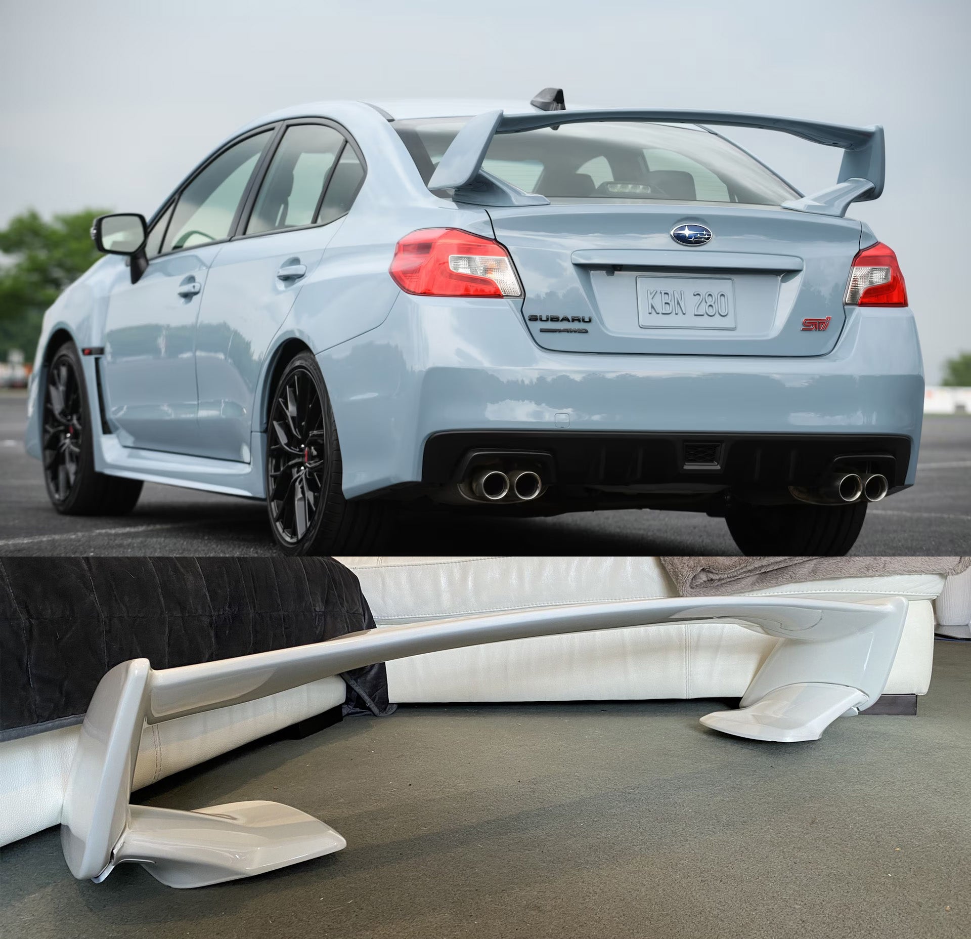 Subaru Impreza WRX / STI (VA) / 2014 - 2021 Style Rear Wing / Spoiler ...