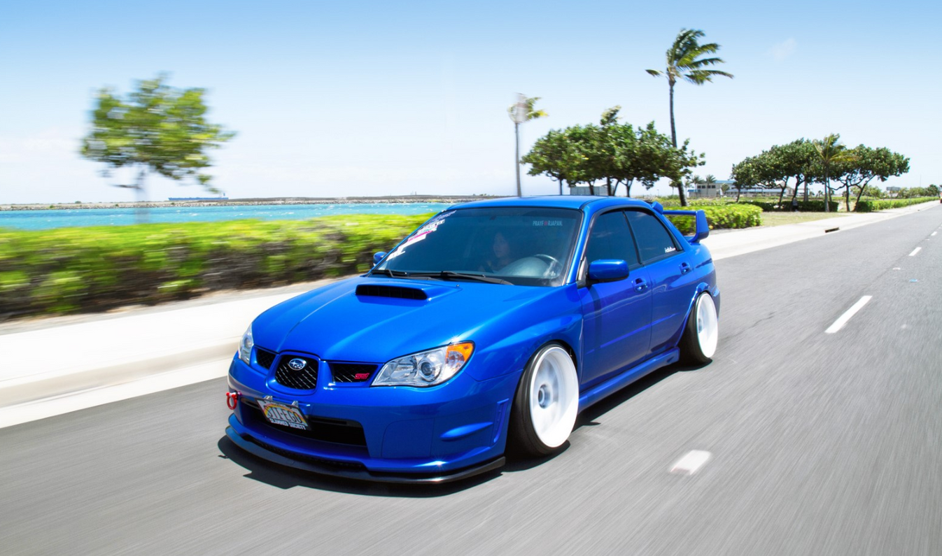 Subaru Impreza WRX STI Hawkeye OEM Style Front Lip (V10 2005 - 2007 ...