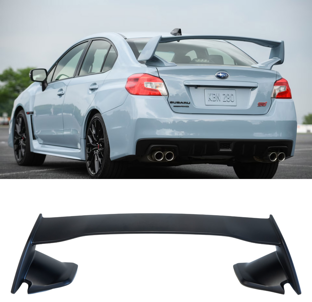 Subaru Impreza WRX / STI (VA) / 2014 - 2021 Style Rear Wing / Spoiler ...